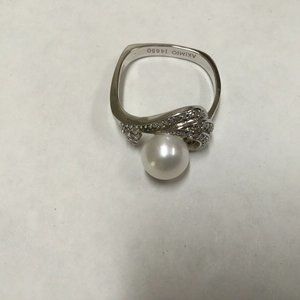 Akimio | Jewelry | Akimio Pearl Ring | Poshmark
